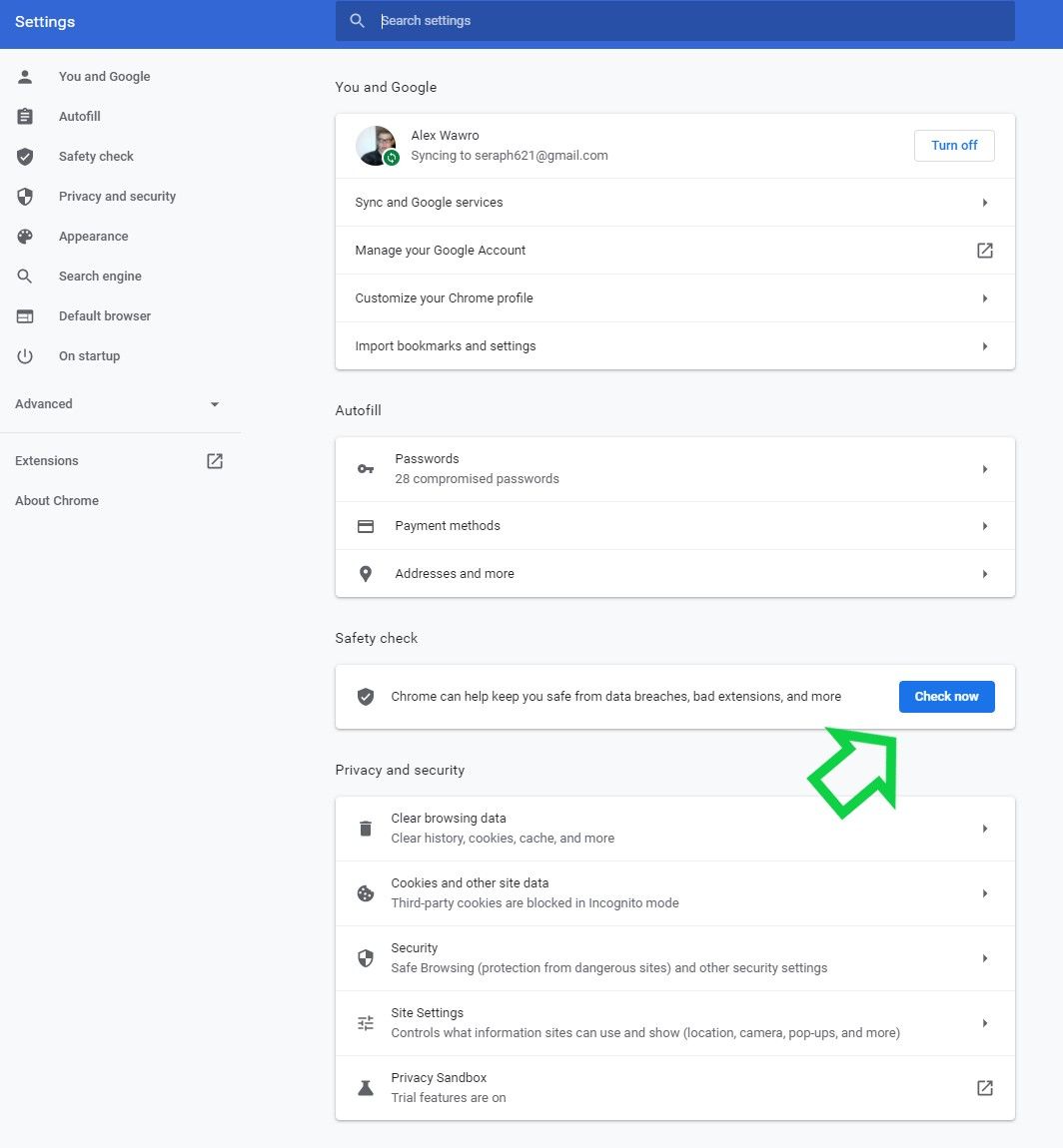 How to run a Safety Check in Google Chrome | Tom's Guide