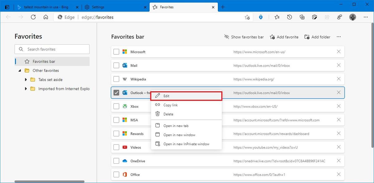 How to manage favorites on Microsoft Edge | Windows Central