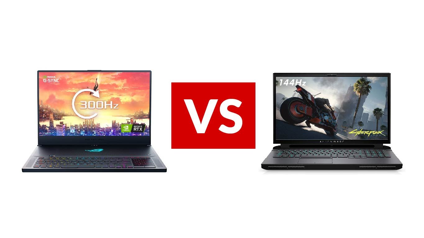 Asus ROG Zephyrus S GX701 vs Alienware Area 51M R2: which gaming laptop ...
