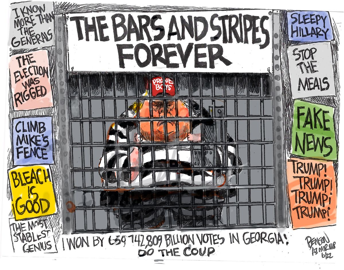 Trump's bars and stripes | The Week