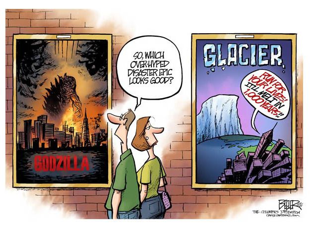 Editorial cartoon summer movies climate change | The Week