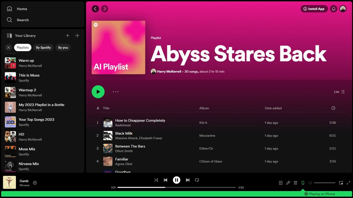I spent a week playing with Spotify's AI playlist curator, and things got a little strange ...