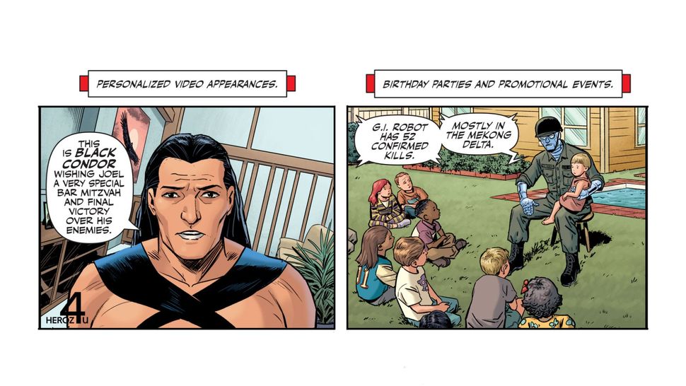 DC's One-Star Squadron #1 preview goes for the superhero satirical ...