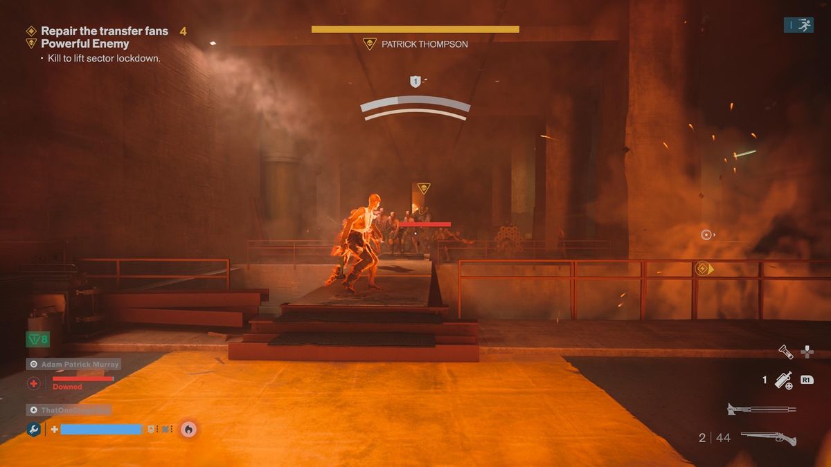 FBC Firebreak Hot Fix guide: How to repair the Transfer Fans | GamesRadar+