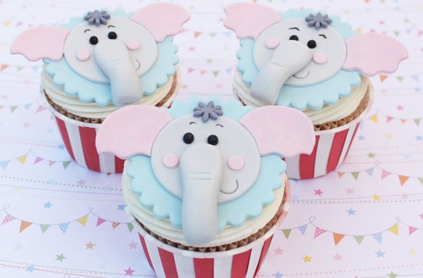 Elephant cupcakes | GoodtoKnow