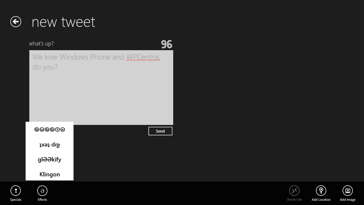 Liquid Daffodil adds Klingon text effect to all published apps ...