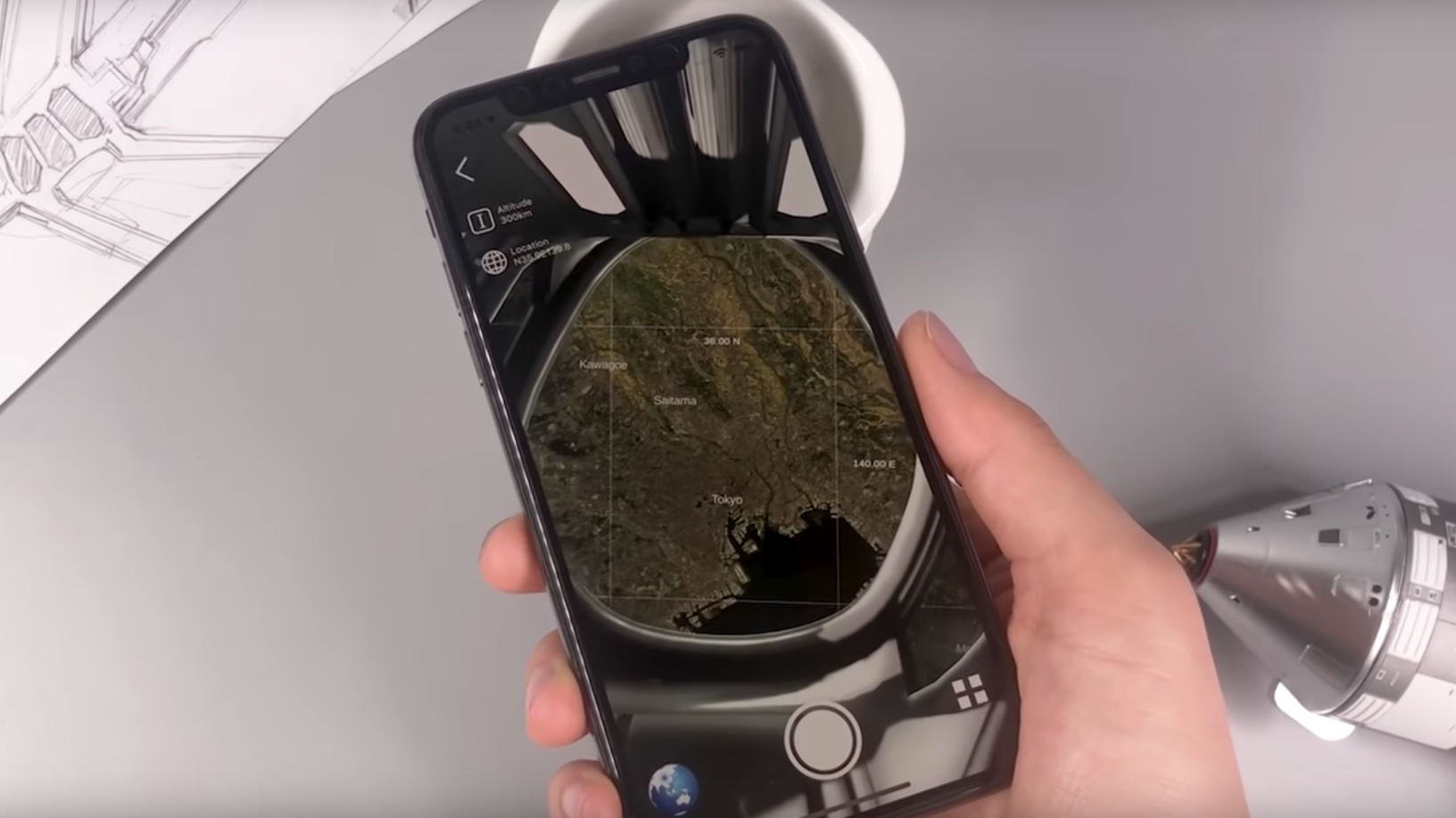 Get an astronaut's view of Earth in NASA's new AR mug | Creative Bloq