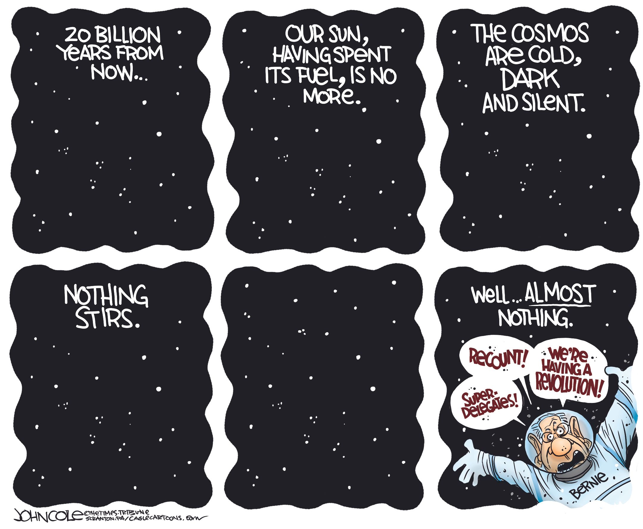 Political cartoon U.S. Bernie Sanders 2016 | The Week