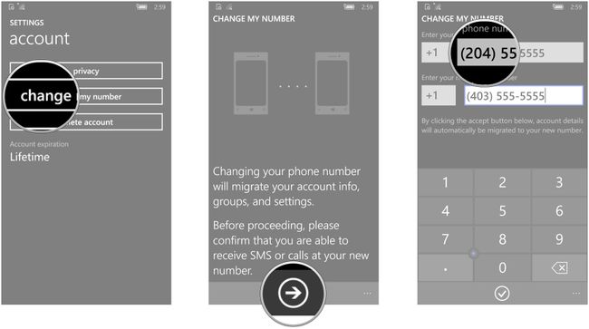 How to change your phone number in WhatsApp for Windows 10 Mobile ...