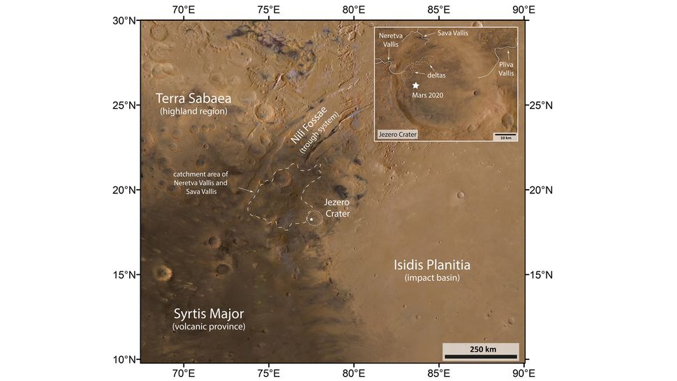 NASA's Perseverance Mars rover is about to land in Jezero Crater. Here ...