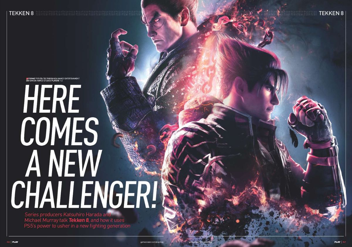 Tekken punches onto PLAY's cover | GamesRadar+