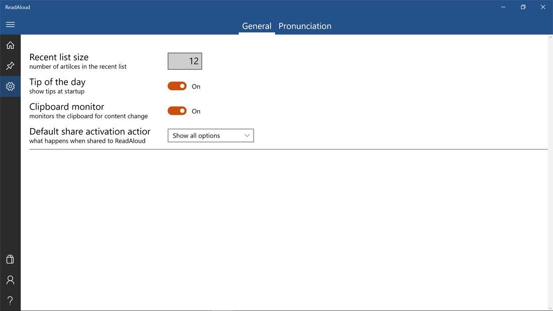 ReadAloud is a great free text-to-speech app for Windows 10 PC ...