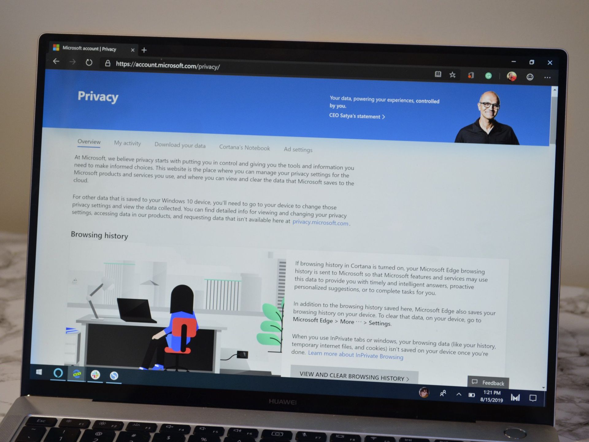 How to view, download or delete your personal data that Microsoft ...