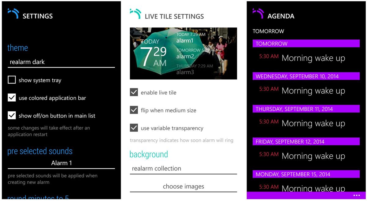 Realarm, a handy Windows Phone alarm management app | Windows Central