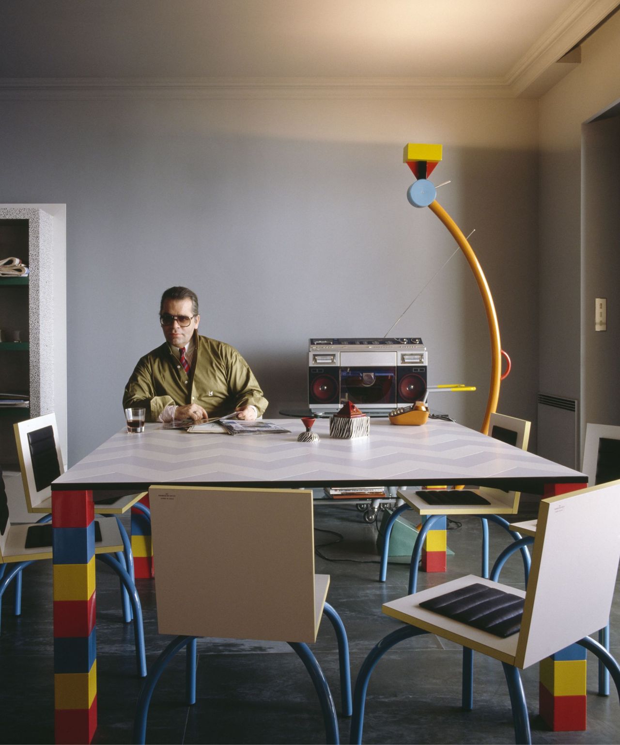 Inside Karl Lagerfeld's fascinating, modern Monaco apartment | Homes ...