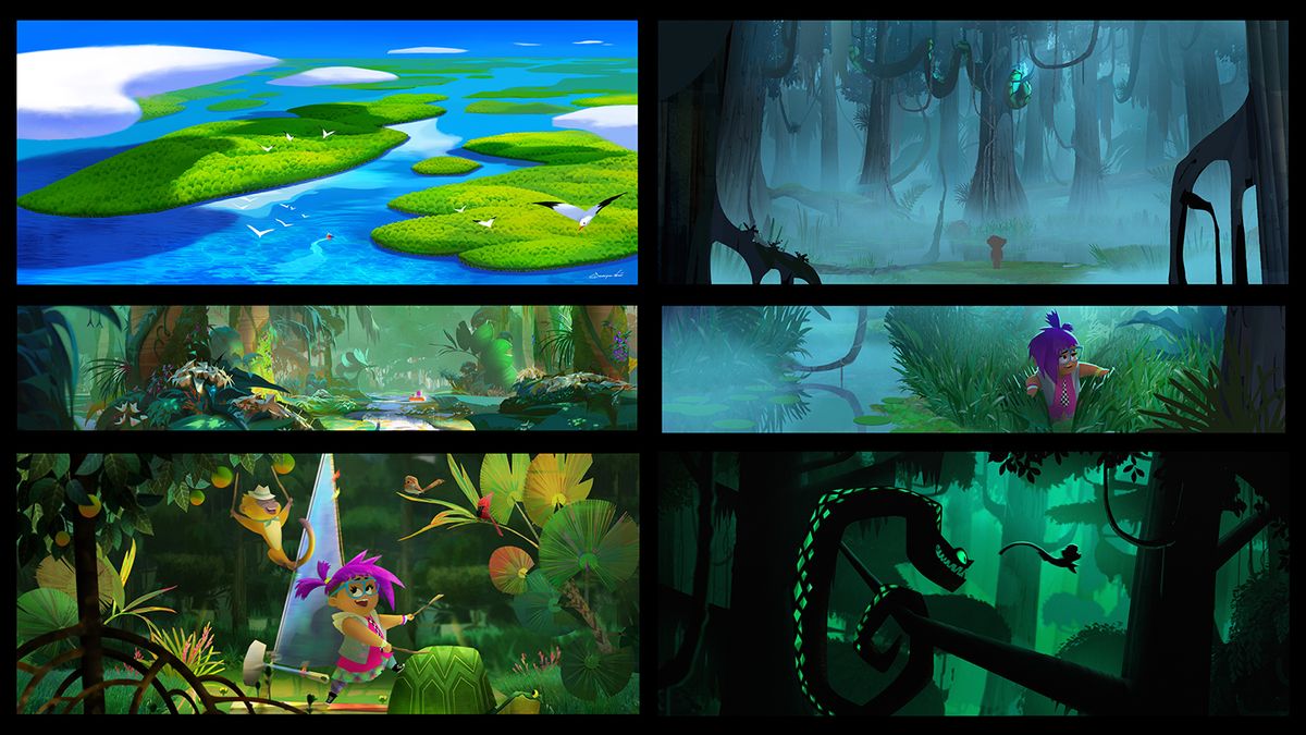 How vintage graphics inspired Vivo - Netflix's stunning new animated ...