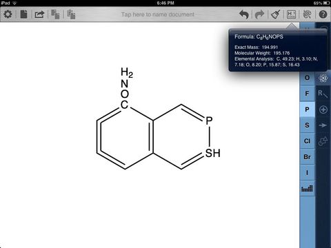 ChemDraw for iPad review: Molecular structure creation, sharing, error ...