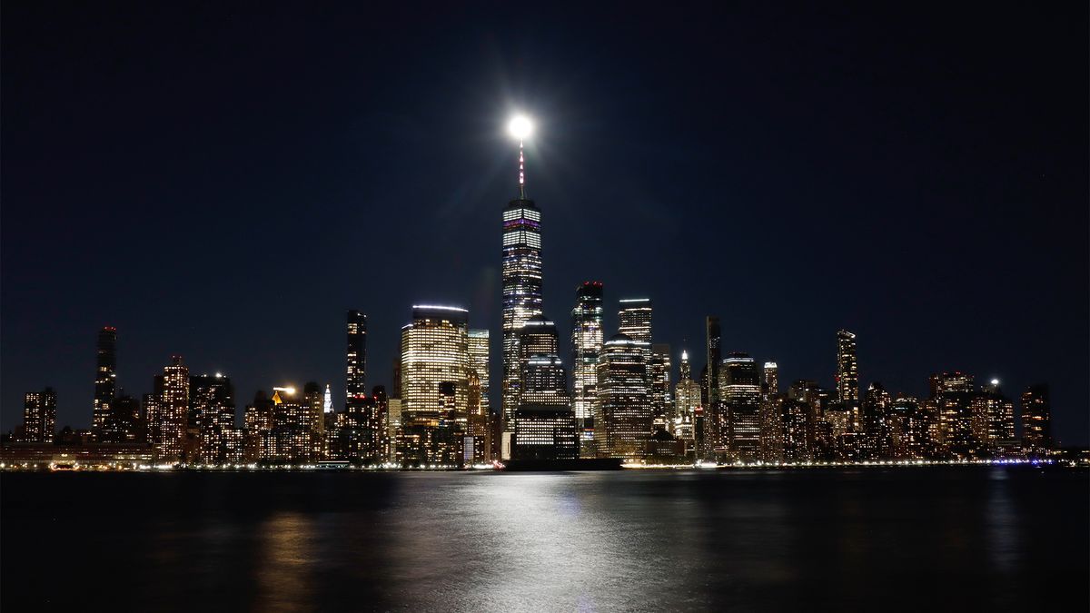 See the 'Super Pink Moon' of 2021 shine in these stunning photos | Space