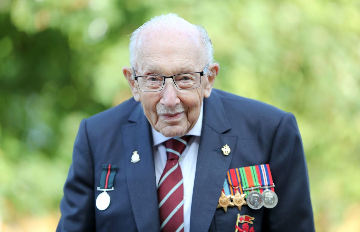 Captain Tom Moore knighted: His journey to becoming UK's lockdown hero ...