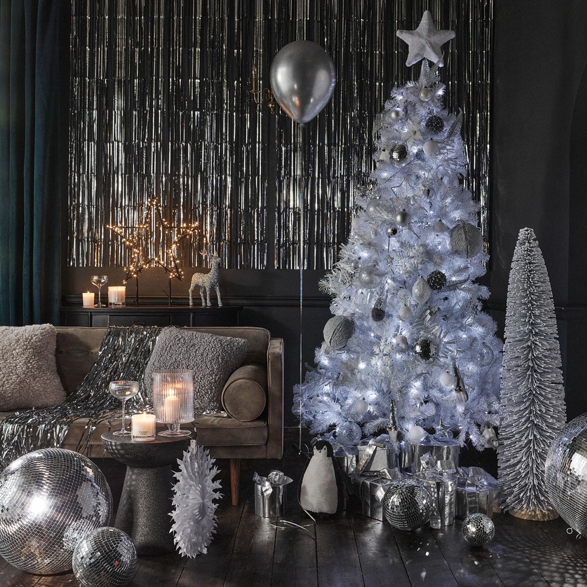 The Christmas disco trend marries groove and tradition | Ideal Home