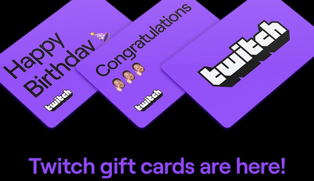 Twitch gift cards now available online at Amazon, Best Buy, and ...