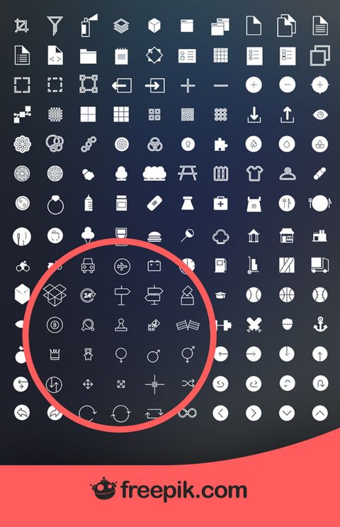 1400 free 'flat design' icons to download today | Creative Bloq