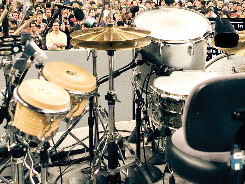 U2's drum setup in pictures: Larry Mullen Jr's 360° Tour kit revealed ...