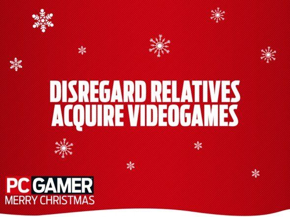 Free, amusing PC Gamer Christmas wallpapers now available! | PC Gamer