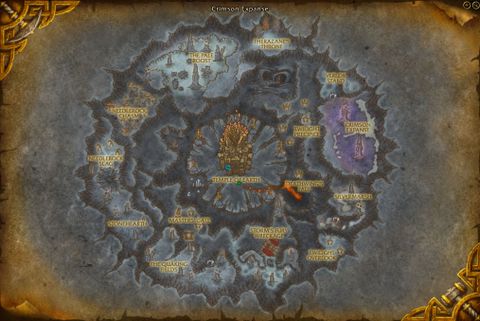 WoW Cataclysm map: Each zone uncovered | PC Gamer
