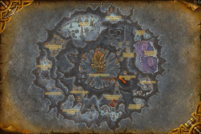 WoW Cataclysm map: Each zone uncovered | PC Gamer