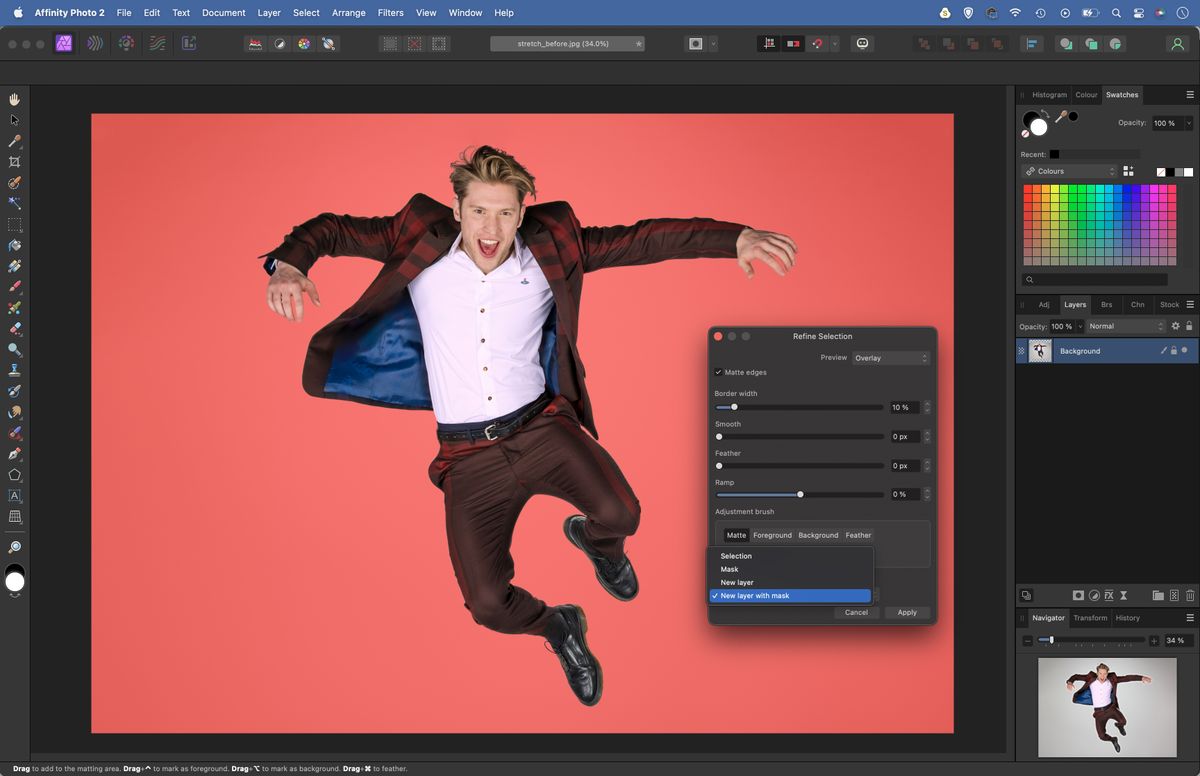 Create a head-turning pixel-stretch effect in the budget-friendly ...