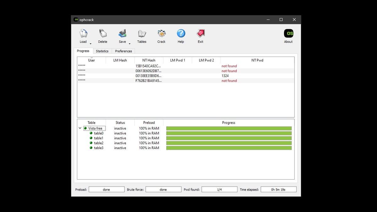 Ophcrack review | ITPro