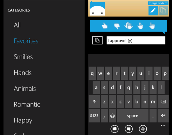 Your Windows Phone texting companion app: Messaging Emoticons | Windows ...