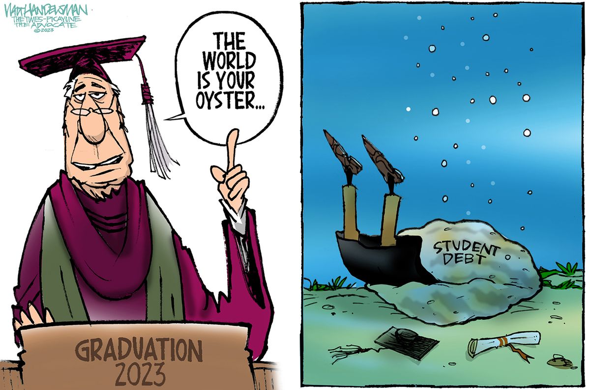 Graduating with debt | The Week