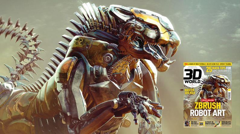 Amazing robot art takes centre stage in the new 3D World - on sale now ...