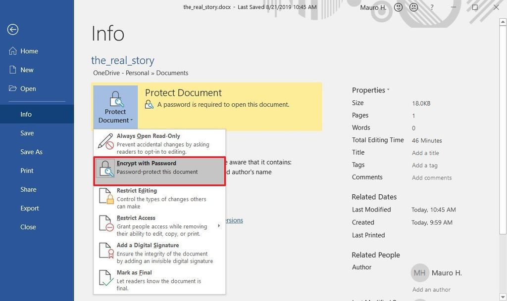 How To Password Protect Microsoft Office Documents Windows Central how-to-password-protect-microsoft-office-documents-windows-central