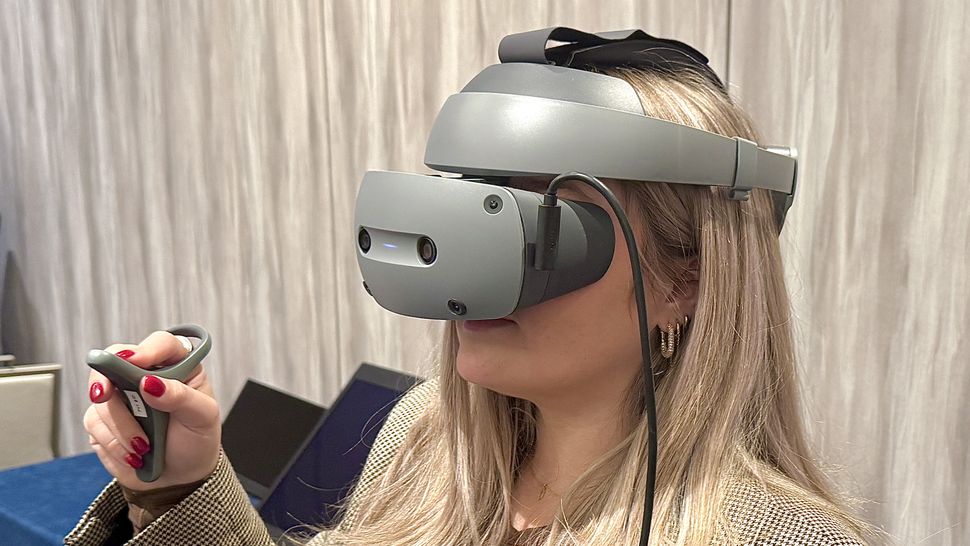 I just tried Sony’s new XR headset concept at CES 2025 — but it’s not ...