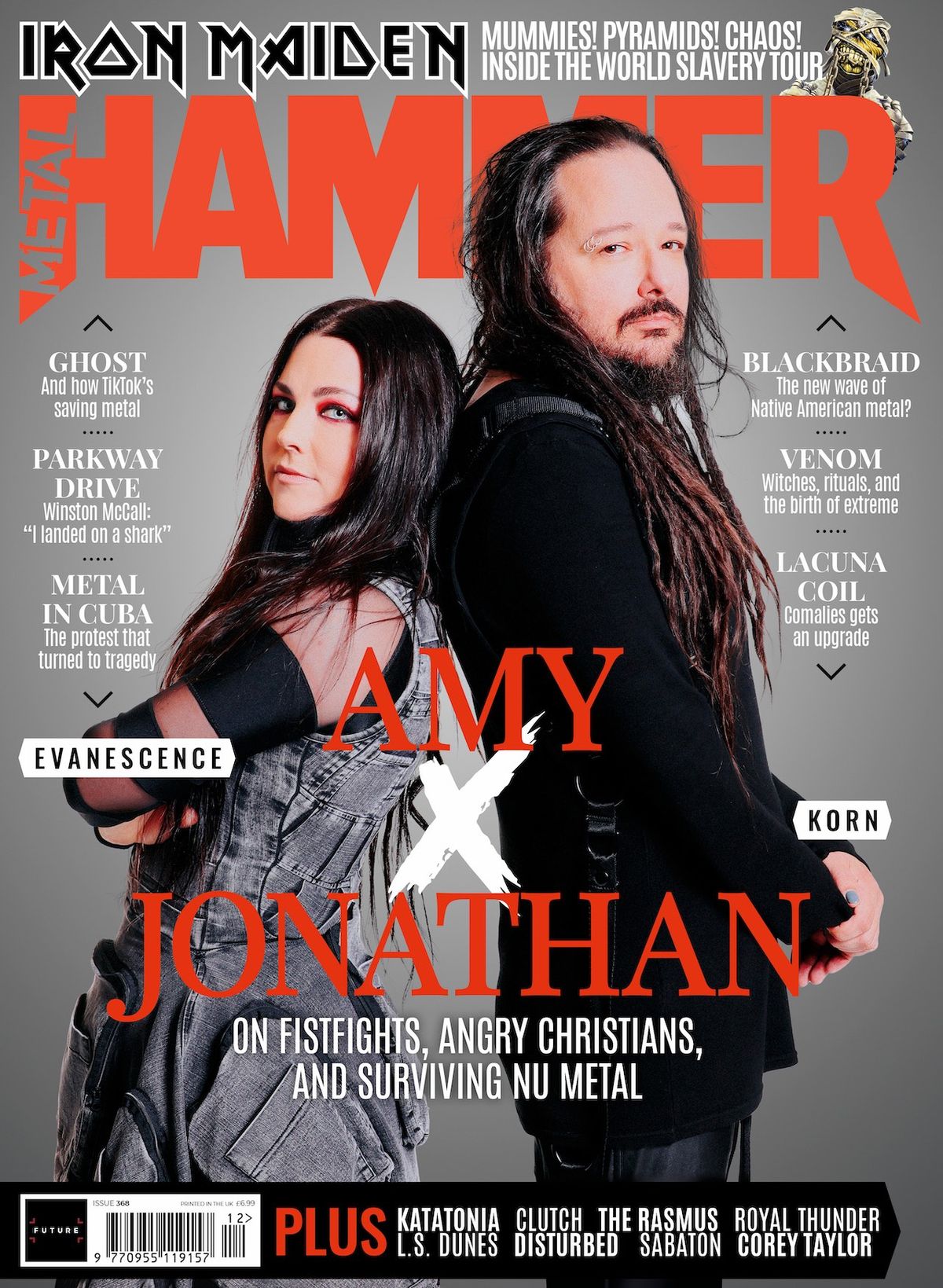 We brought Evanescence’s Amy Lee and Korn’s Jonathan Davis together for ...