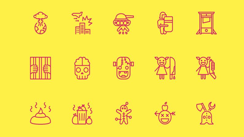45 free nasty icons will add some evil to your work | Creative Bloq