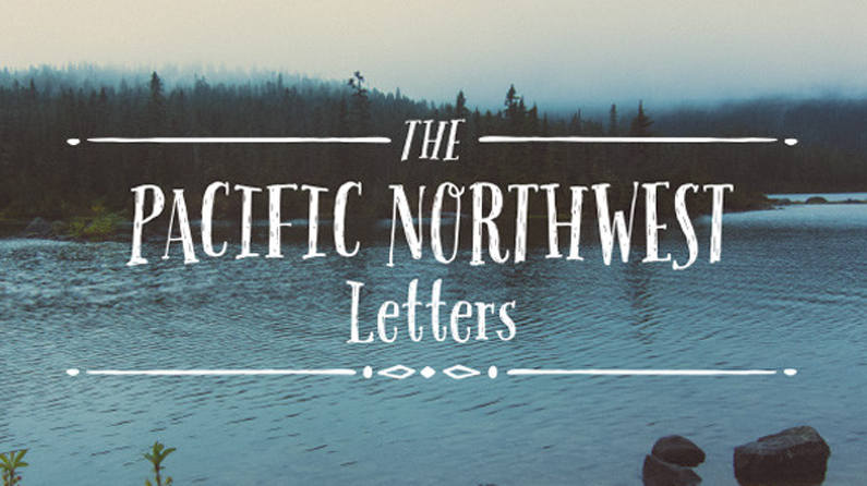 Font of the day: Pacific Northwest Letters | Creative Bloq