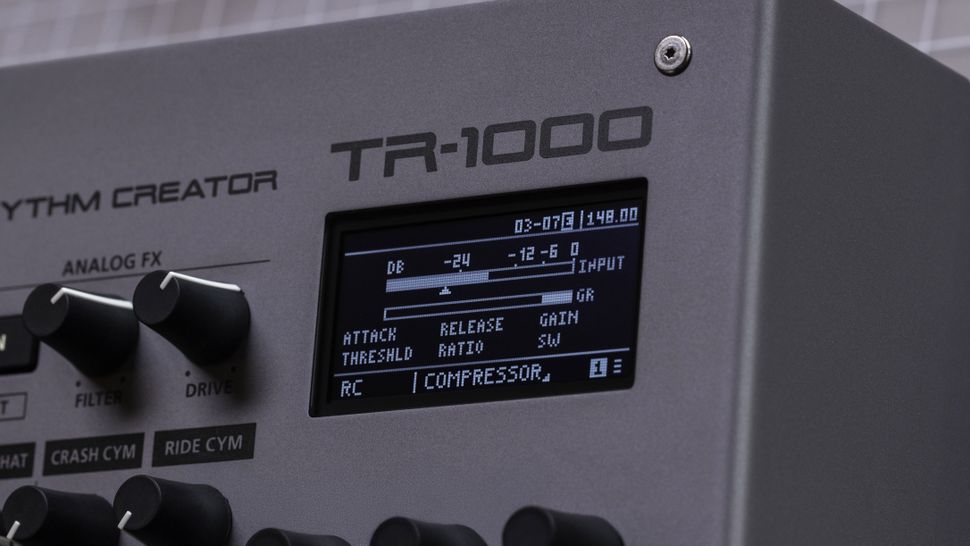 “The first Roland drum machine in over 40 years with true analogue ...