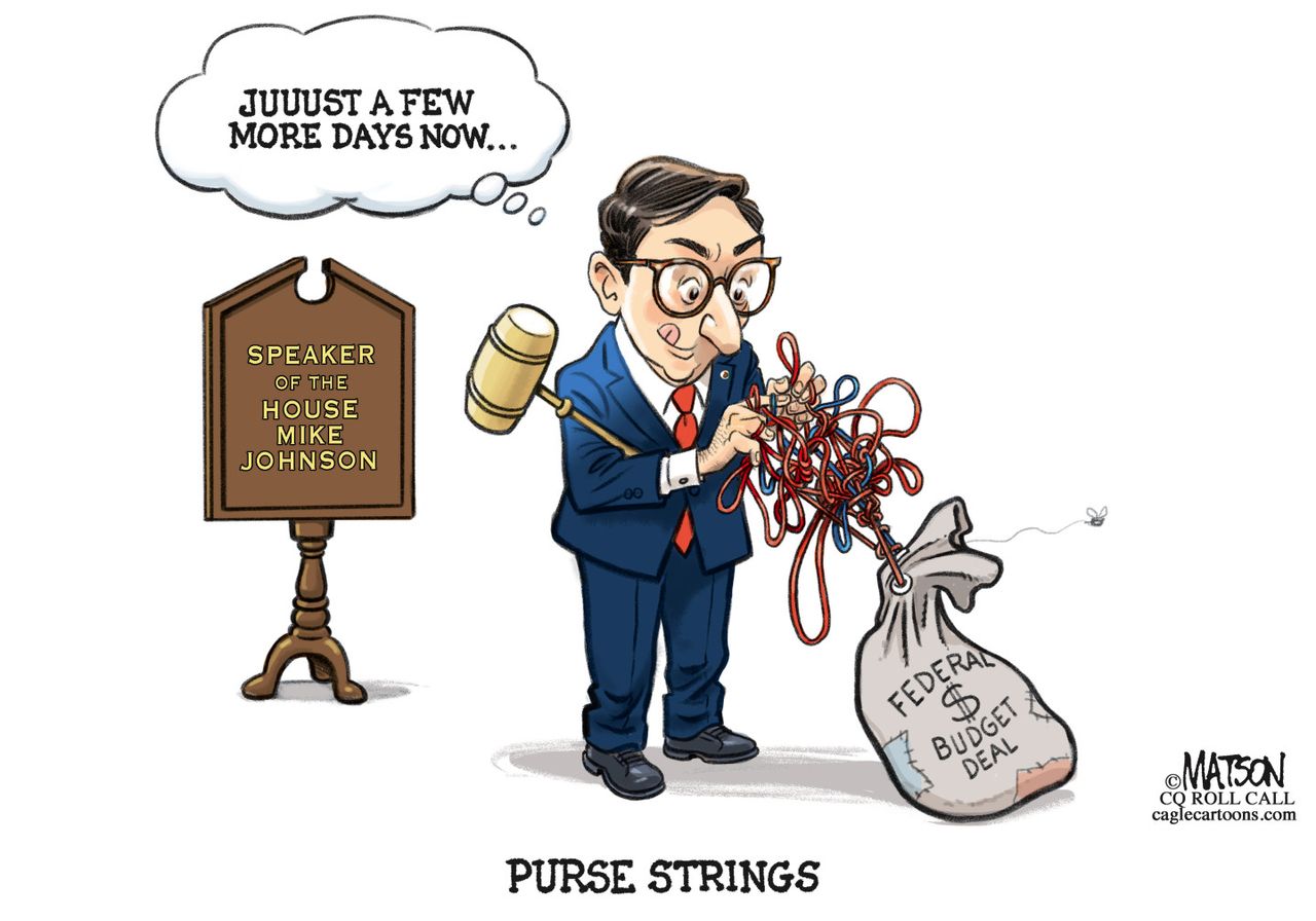 Today's political cartoons - November 15, 2023 | The Week