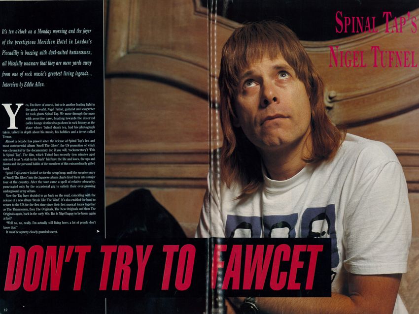 "My newest invention is an amp capo. It's being manufactured as we ...