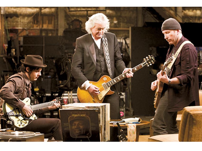 EXCLUSIVE: Jimmy Page, The Edge, Jack White talk It Might Get Loud ...