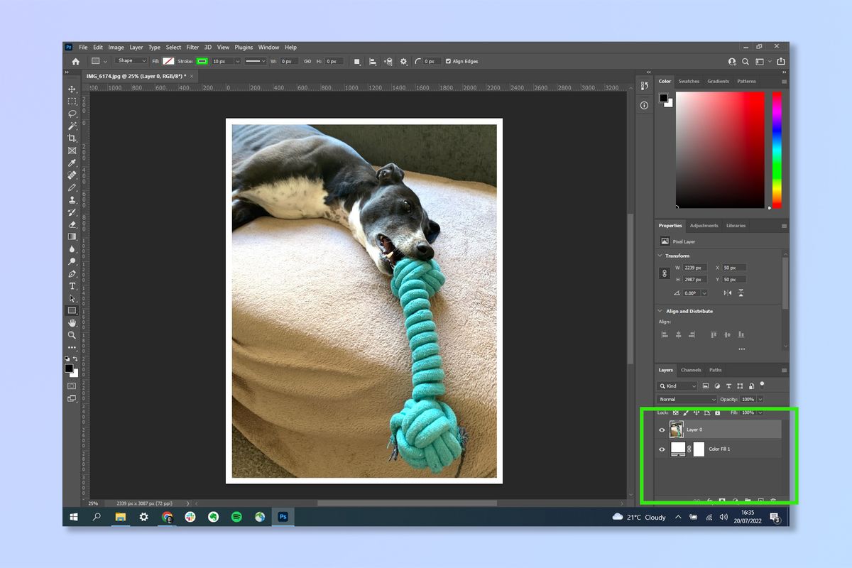 How to add a border in Photoshop | Tom's Guide