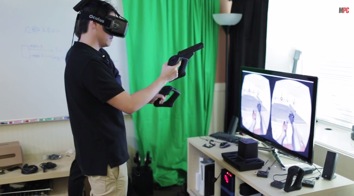 Hands-on with the Sixense Stem VR Controller | PC Gamer Hands-on with the Sixense Stem VR Controller | PC Gamer