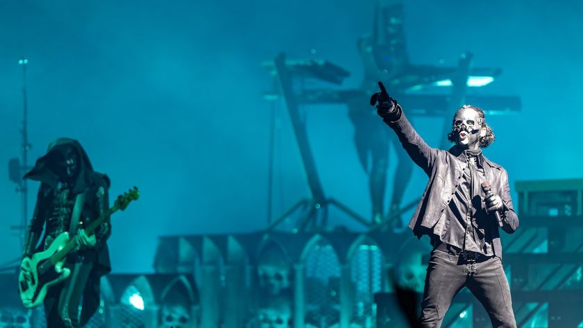 Watch Tobias Forge break down the story behind each of Ghost's iconic frontmen – including every ...