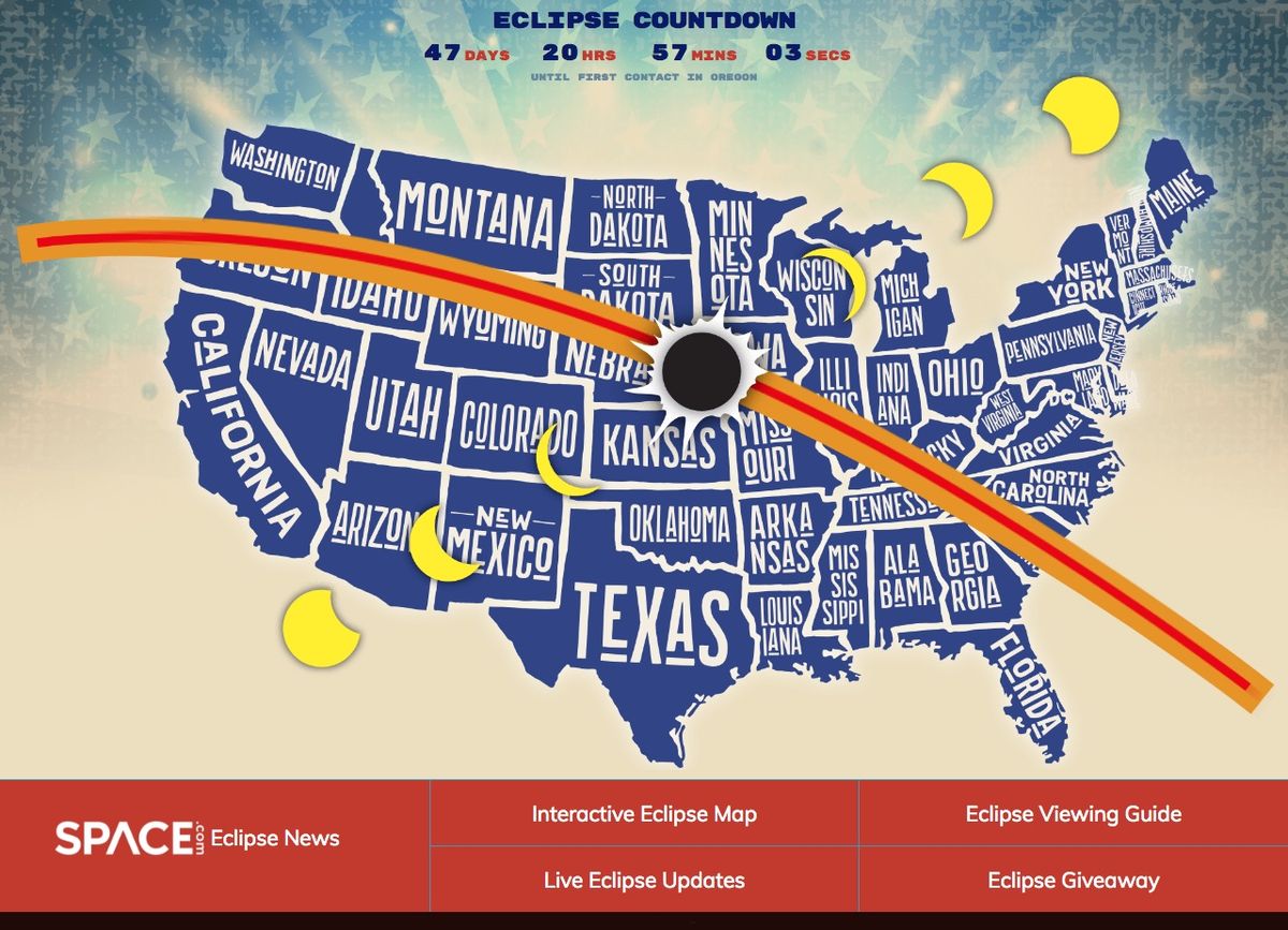 Enjoy an Eclipse Safari! Total Solar Eclipse App Features Interactive ...