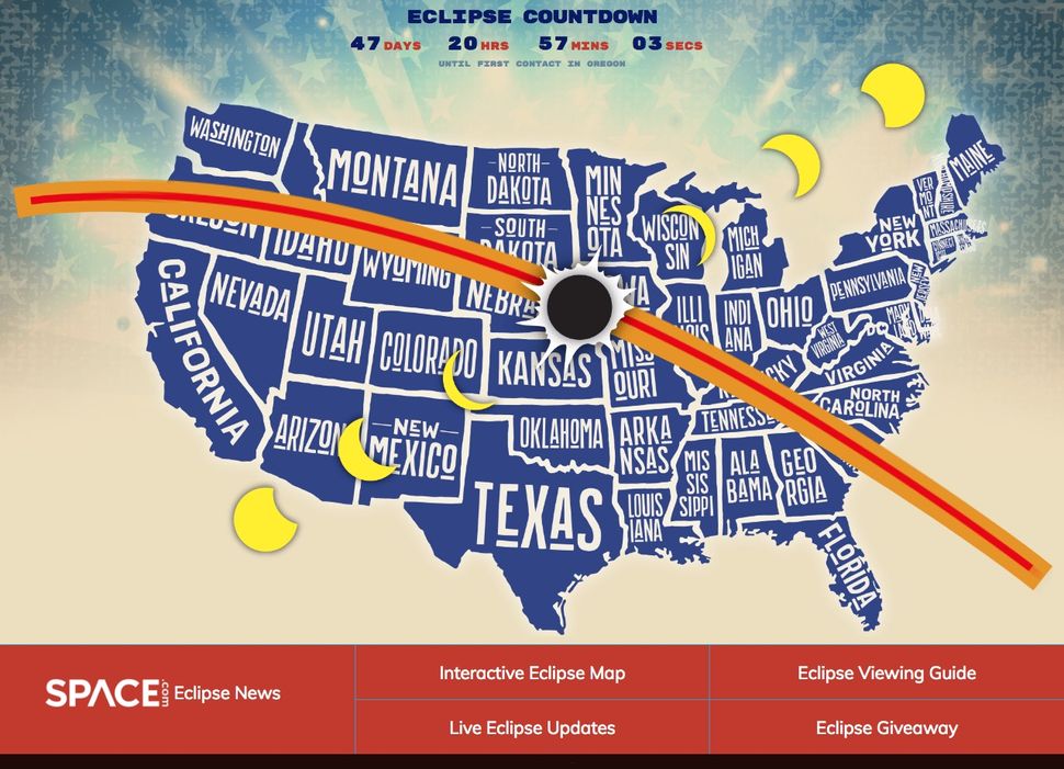 Enjoy an Eclipse Safari! Total Solar Eclipse App Features Interactive ...