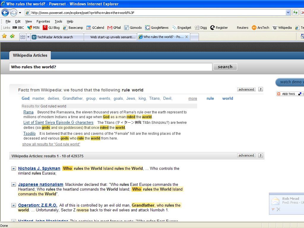 Search Wikipedia semantically | TechRadar
